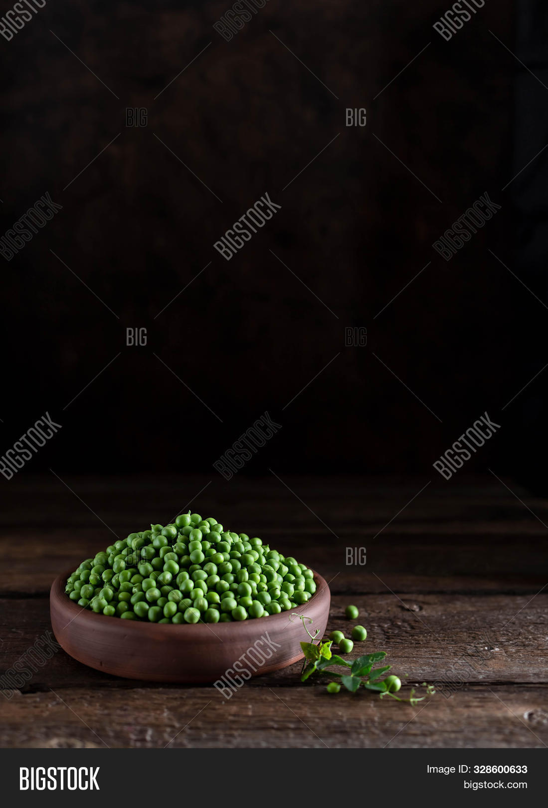 Green Peas Bowl On Image & Photo (Free Trial) | Bigstock
