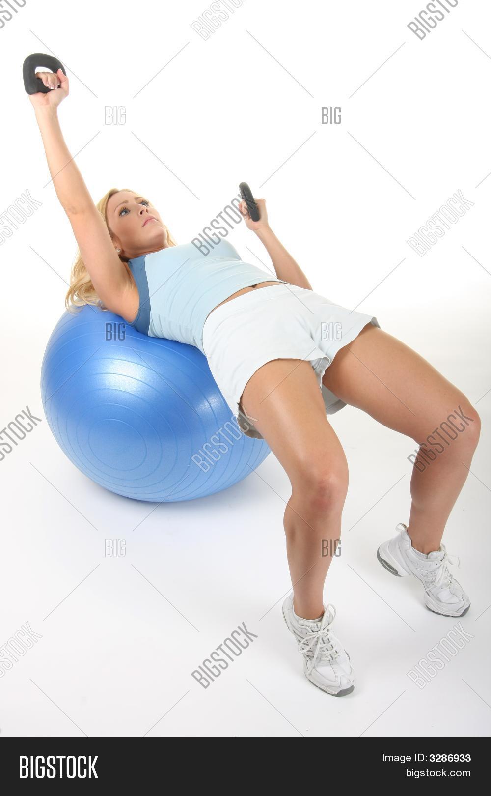 Woman Working Out Image & Photo (Free Trial) | Bigstock