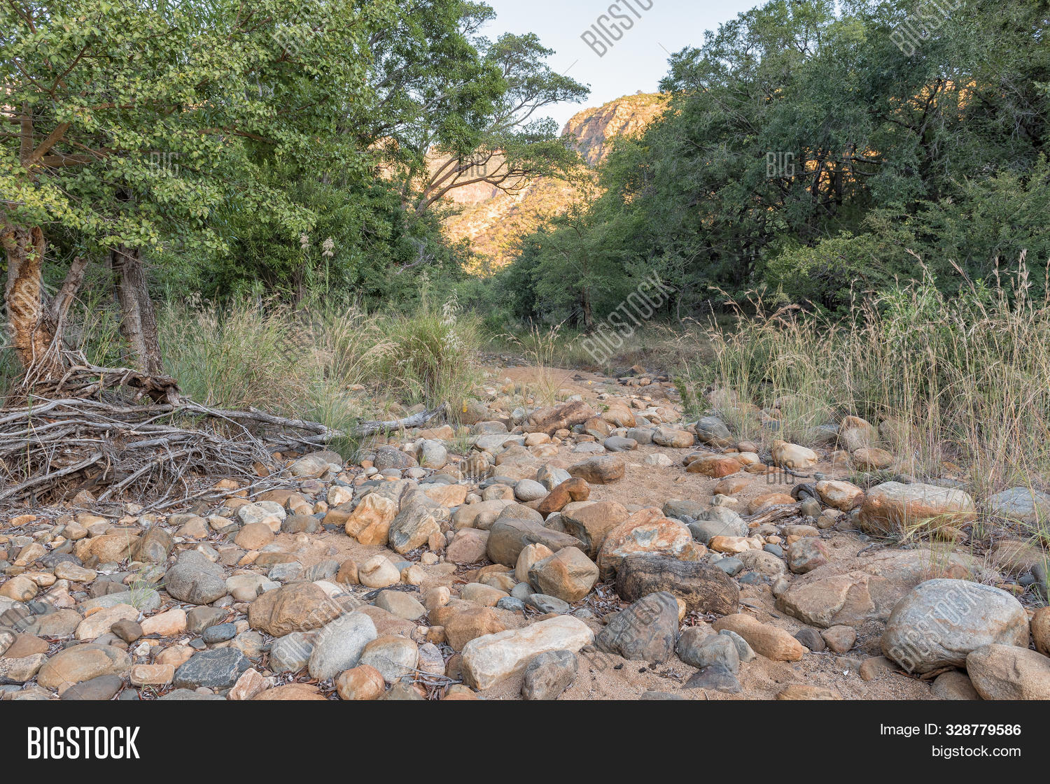 Dry River, Stones, On Image & Photo (Free Trial) | Bigstock
