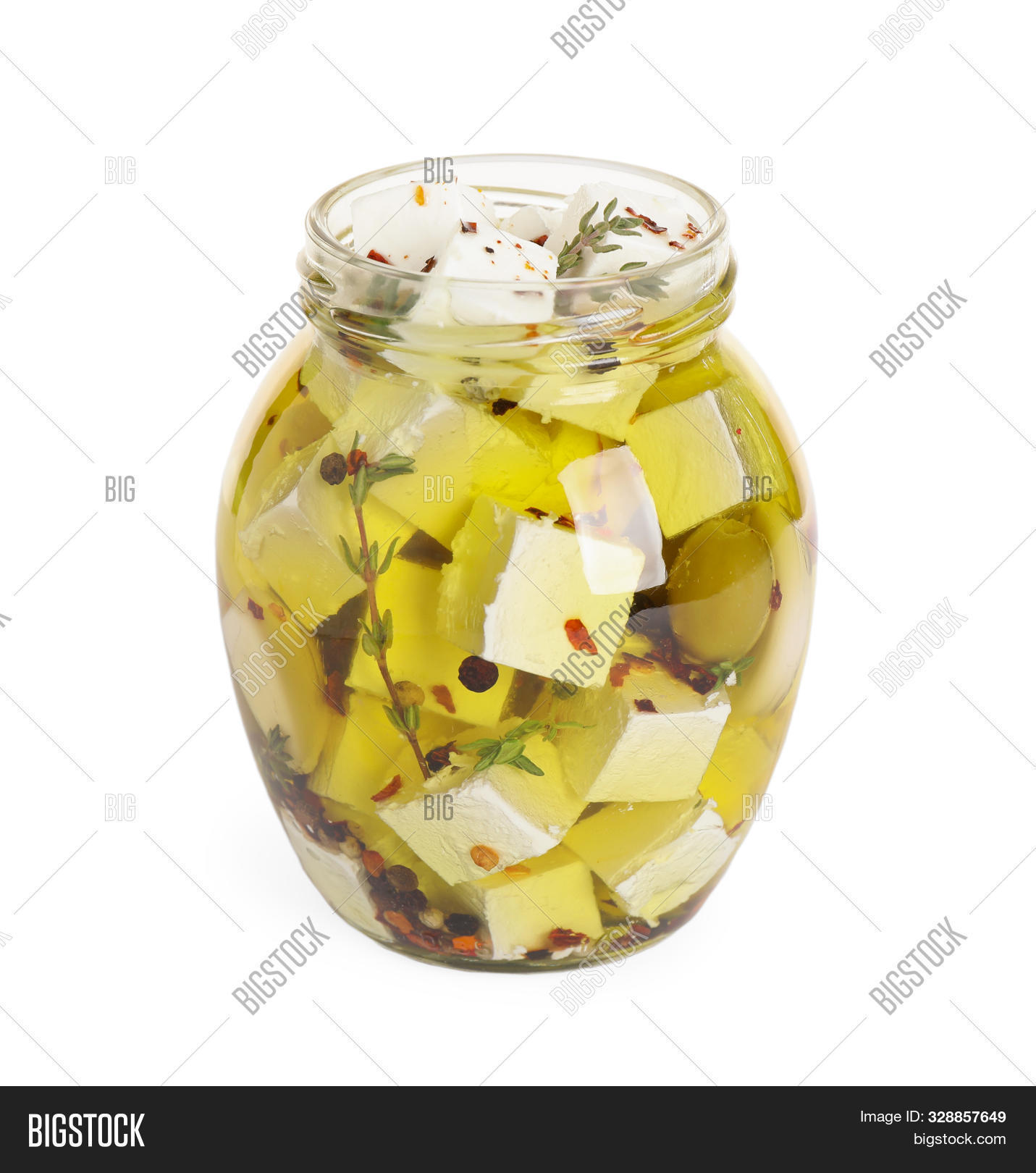 Open Jar Feta Cheese Image & Photo (Free Trial) | Bigstock