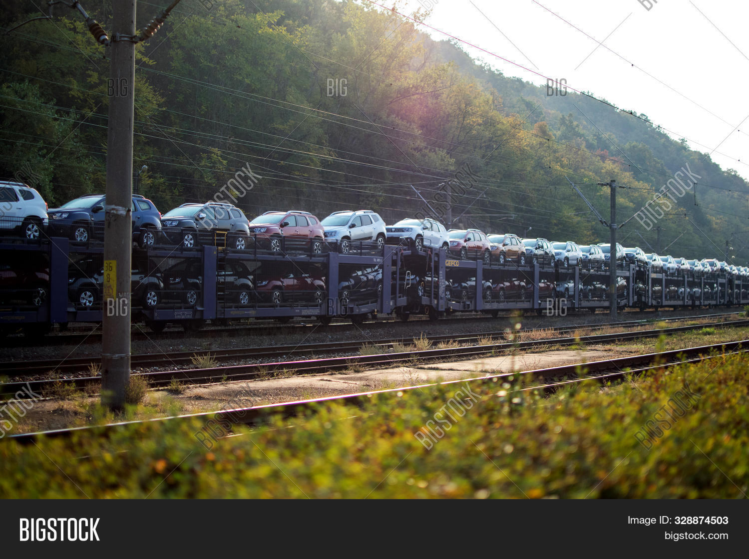 New Cars Transported Image & Photo (Free Trial) | Bigstock