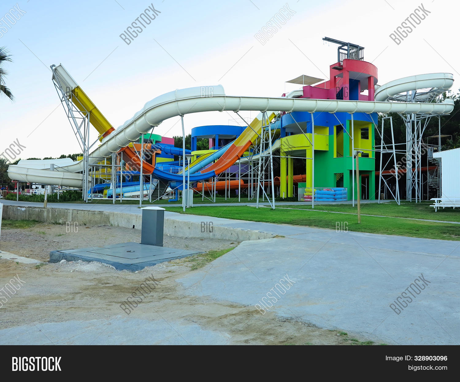 Metal Structures Water Image & Photo (Free Trial) | Bigstock