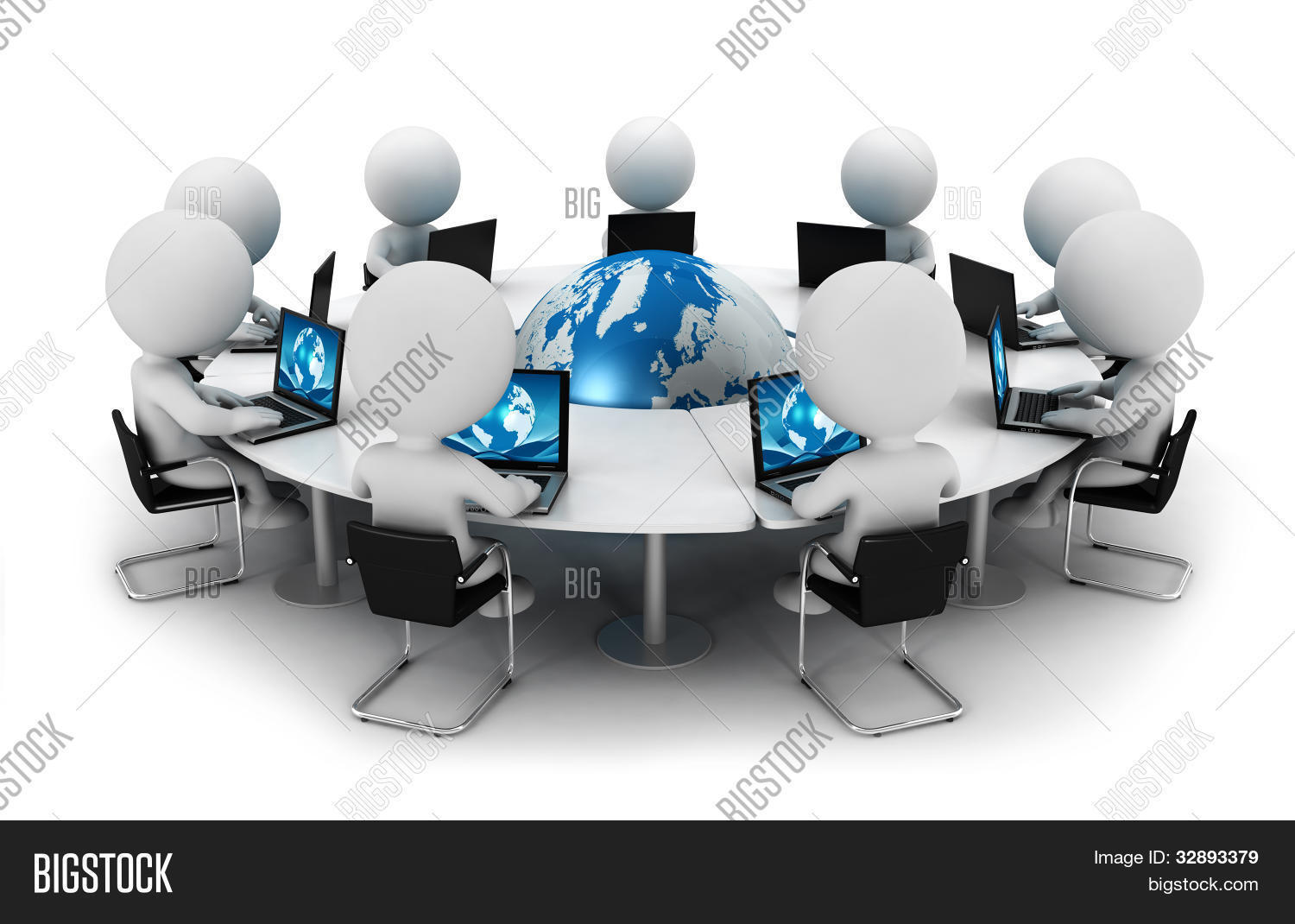 3d White People Image & Photo (Free Trial) | Bigstock