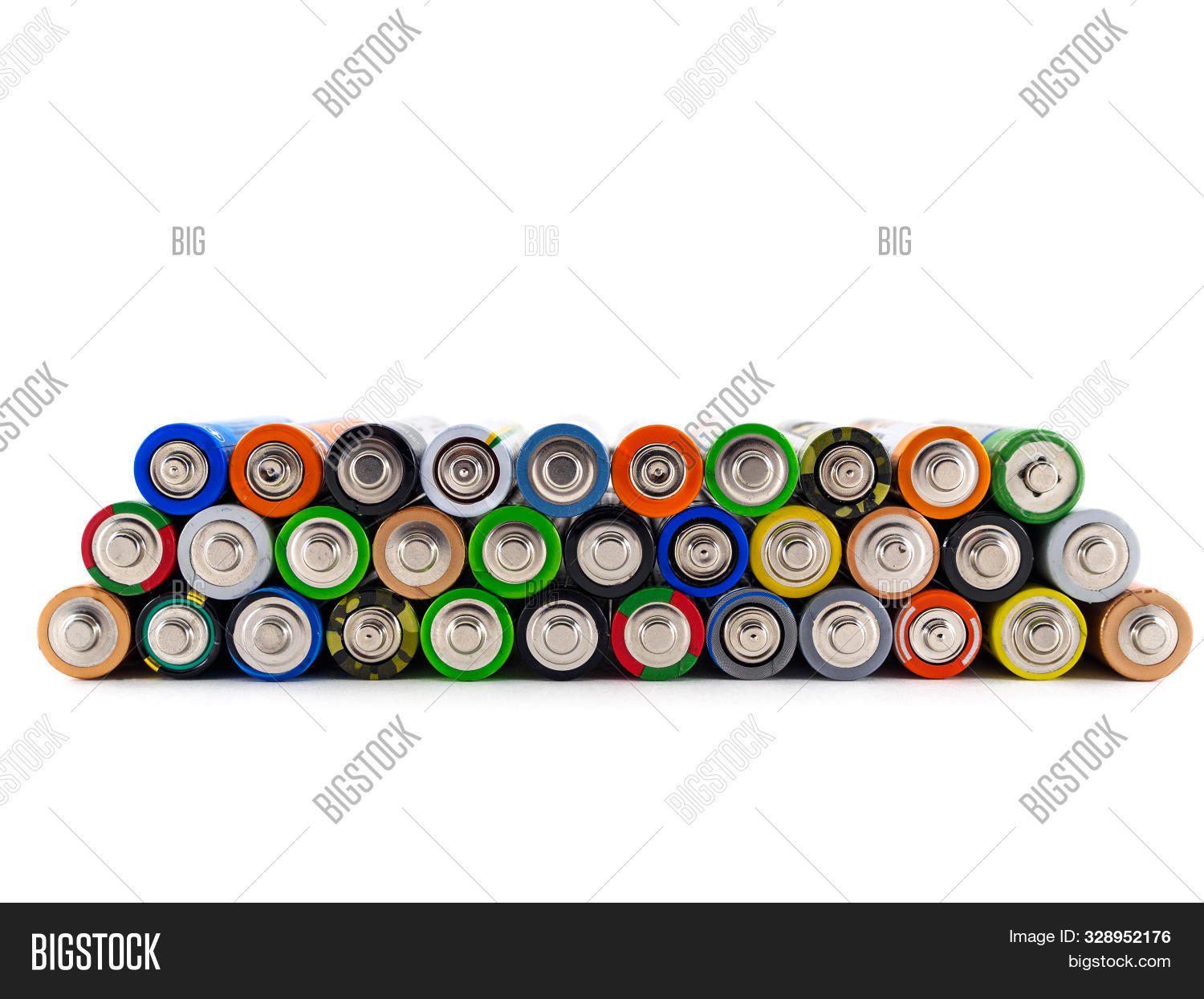 Old Aa Batteries Image & Photo (Free Trial) | Bigstock