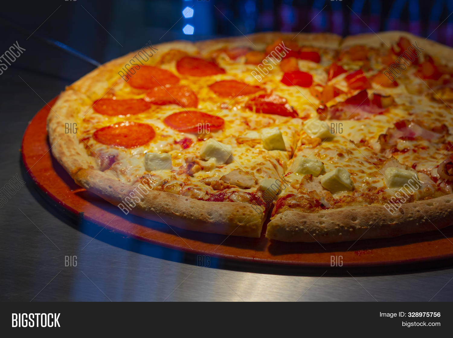Fresh Prepared Pizza Image & Photo (Free Trial) | Bigstock