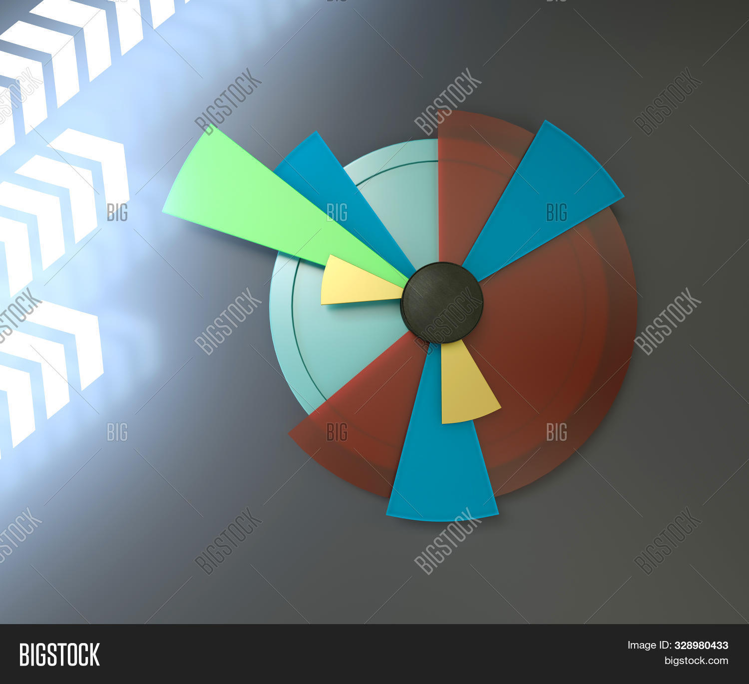 3d Circular Diagram Image & Photo (Free Trial) | Bigstock