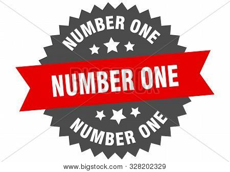 Number One Sign. Vector & Photo (Free Trial) | Bigstock