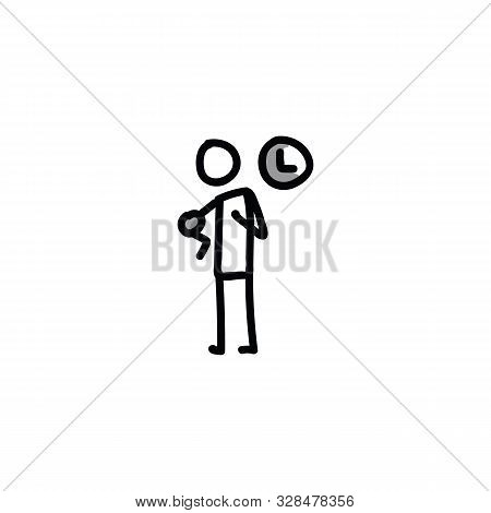 Time Watch Stick Vector & Photo (Free Trial) | Bigstock
