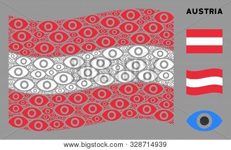 Waving Austrian Vector & Photo (Free Trial) | Bigstock
