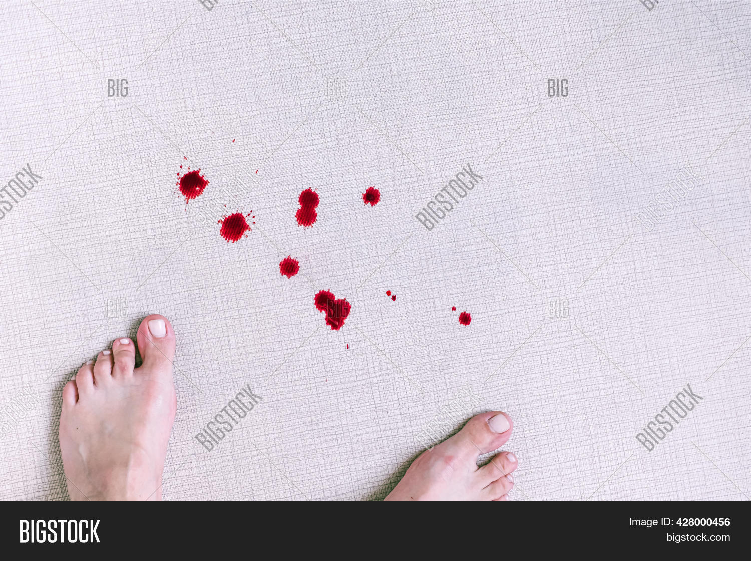 Drops Blood On Carpet Image & Photo (Free Trial) | Bigstock