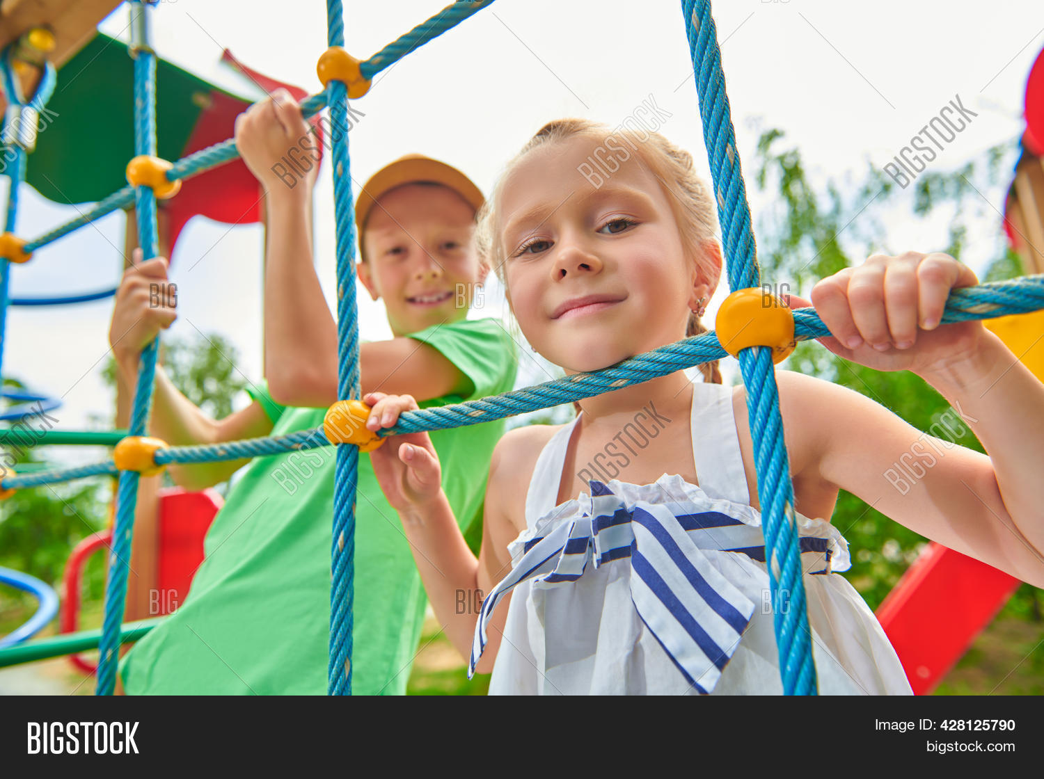 Two Happy Children Image & Photo (Free Trial) | Bigstock