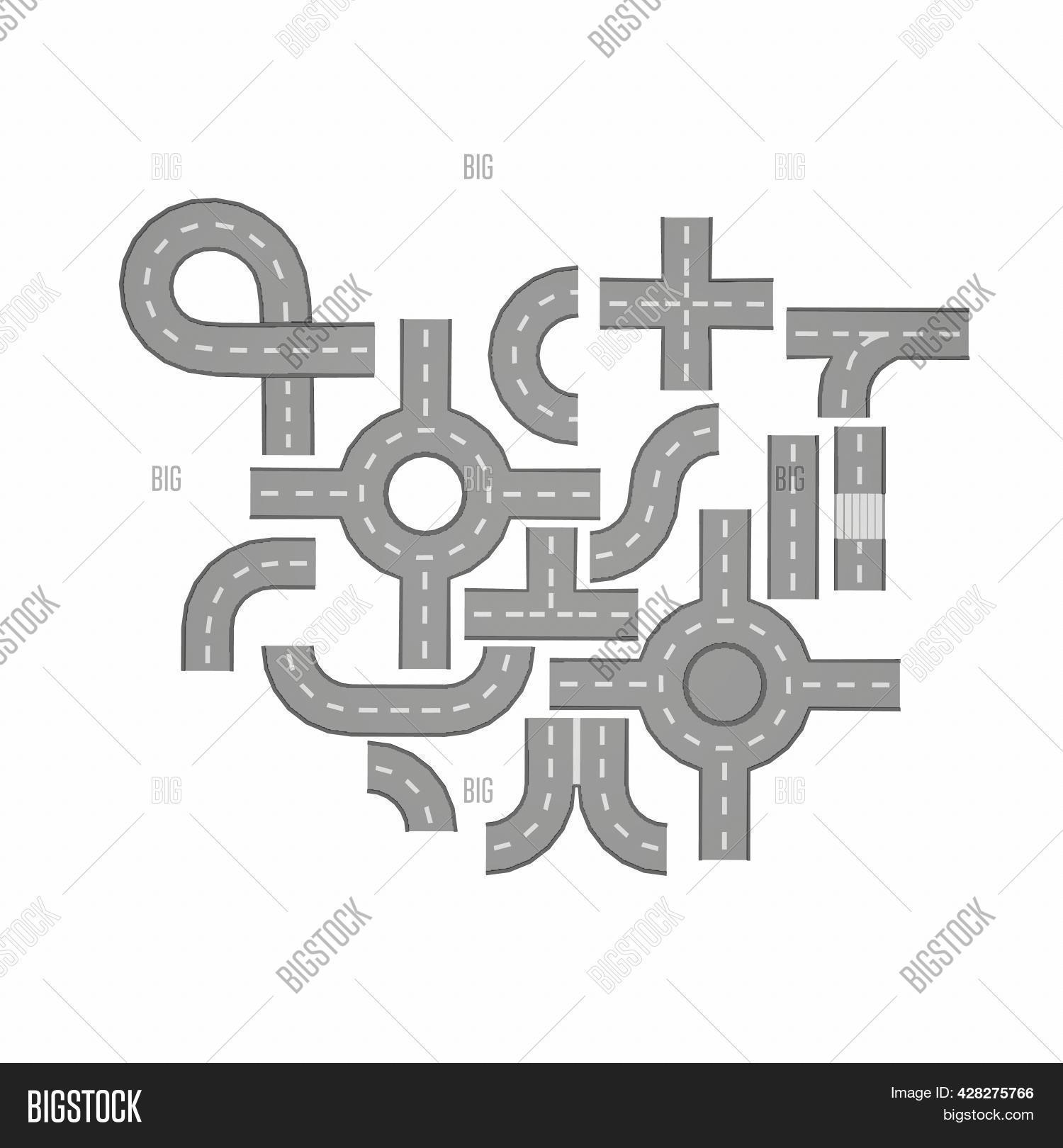 Roads Streets Many Image & Photo (Free Trial) | Bigstock
