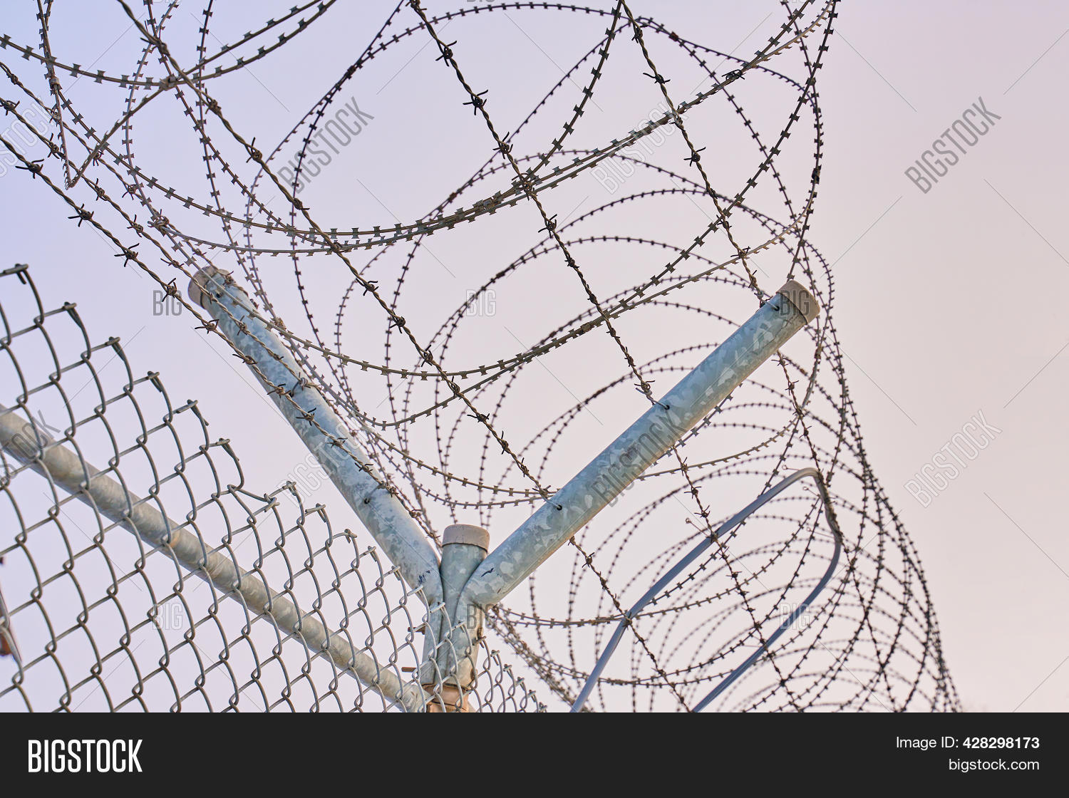 Prison Security Fence Image & Photo (Free Trial) | Bigstock