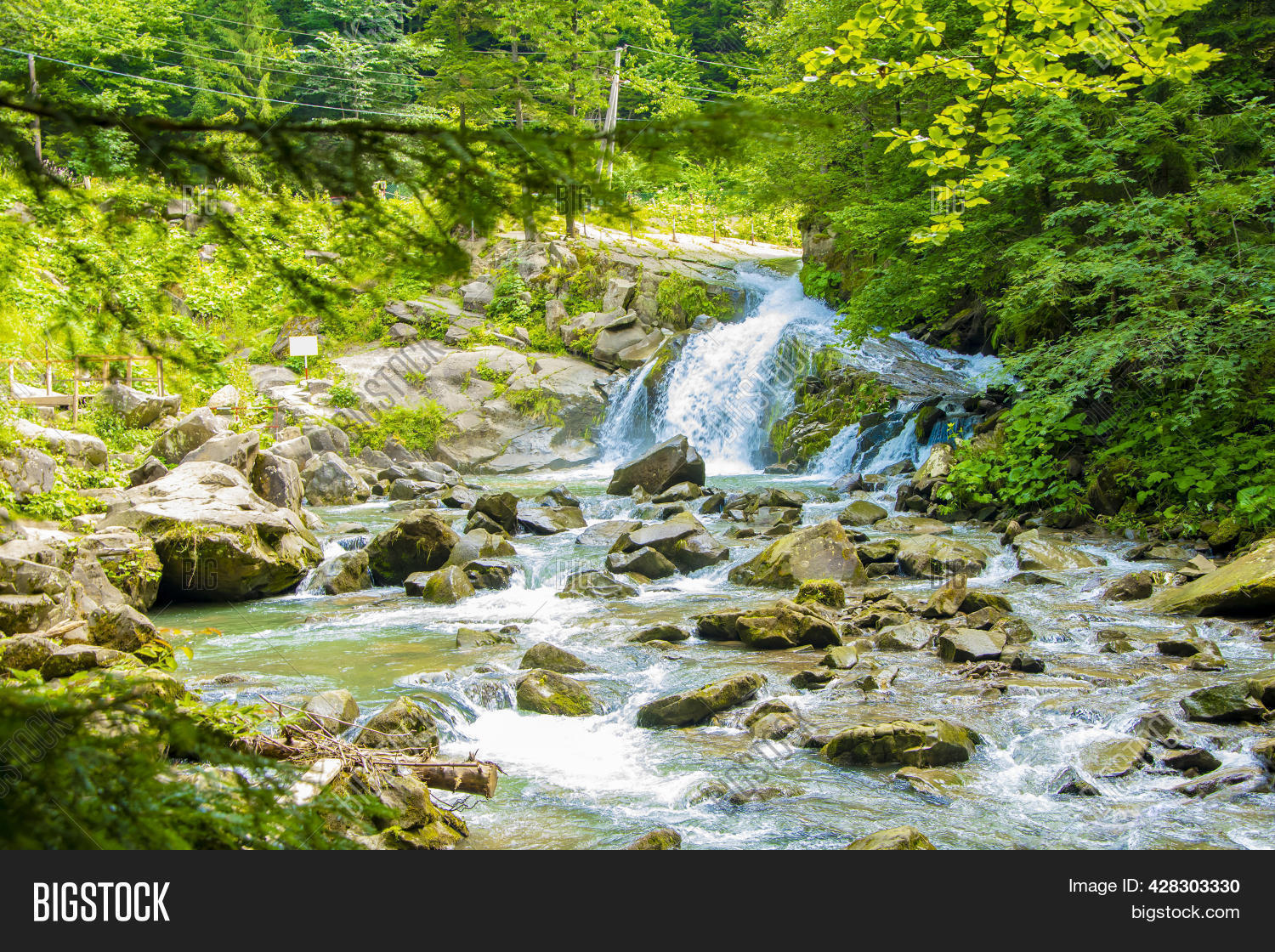 Mountain Winding River Image & Photo (Free Trial) | Bigstock