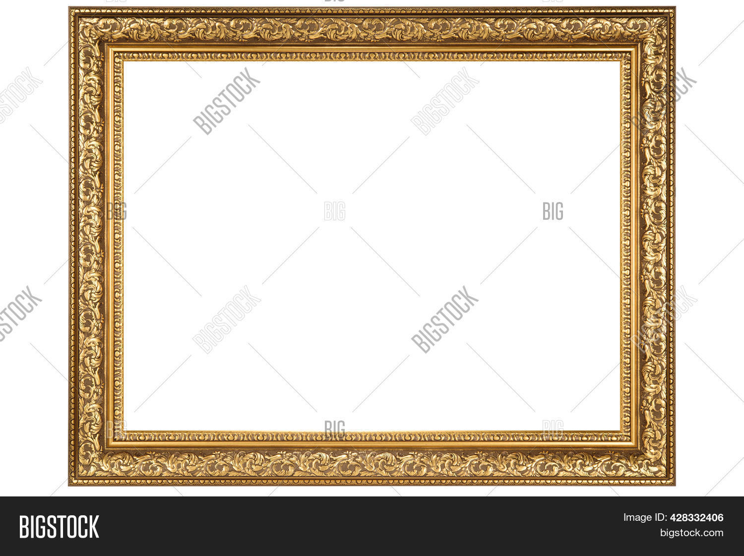 Golden Mockup Canvas Image & Photo (Free Trial) | Bigstock