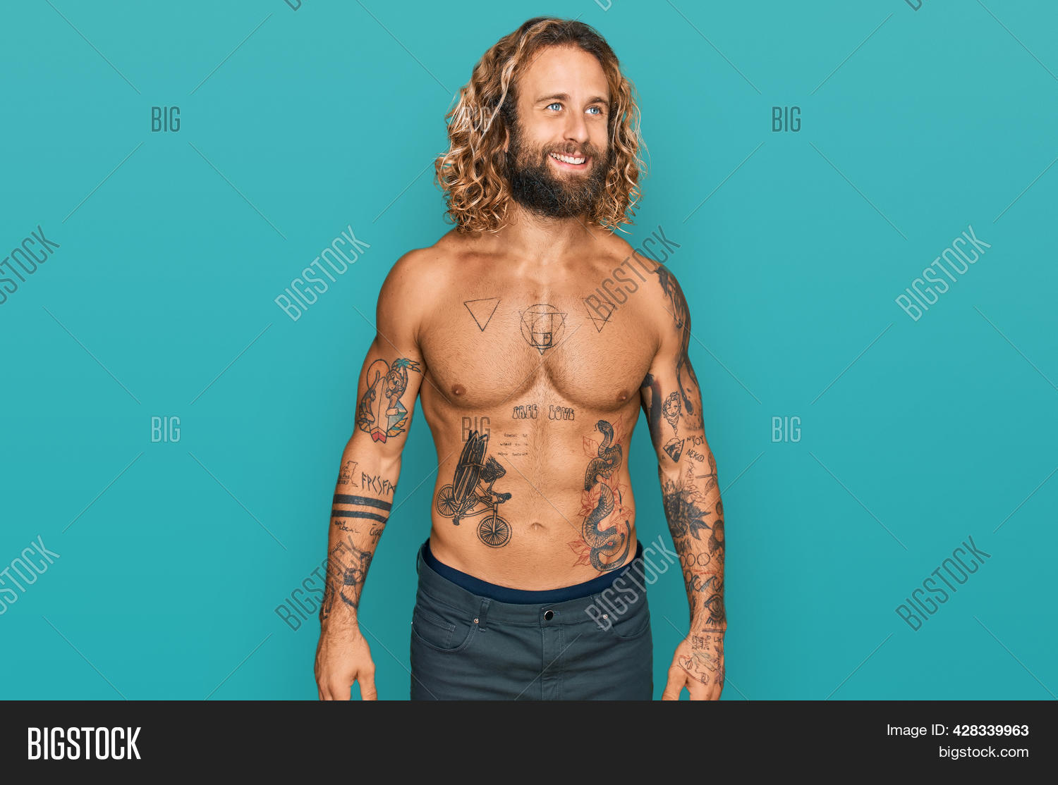 Imagen y foto Handsome Man Beard (prueba gratis) | Bigstock