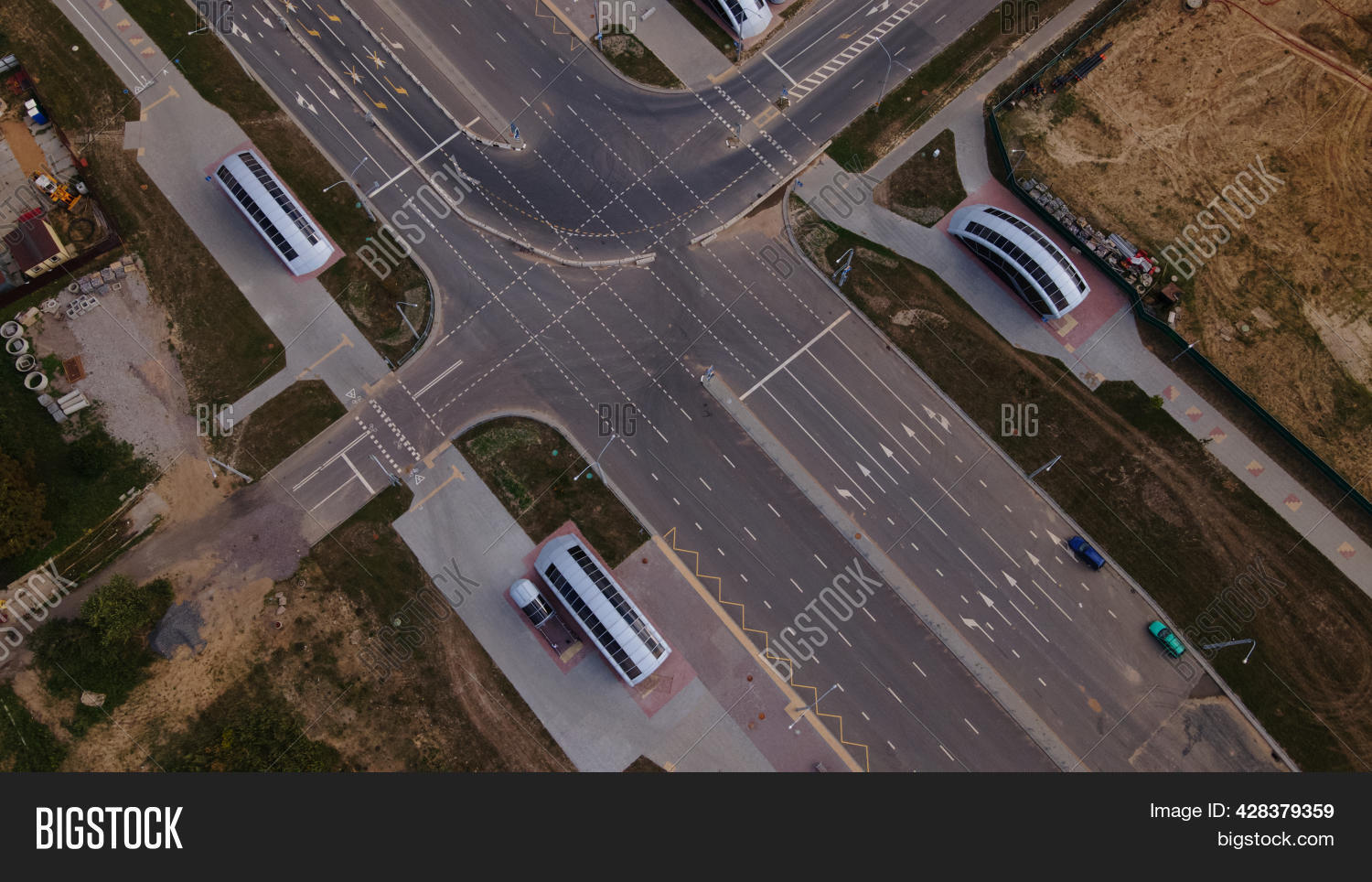 Road Intersection Image & Photo (Free Trial) | Bigstock