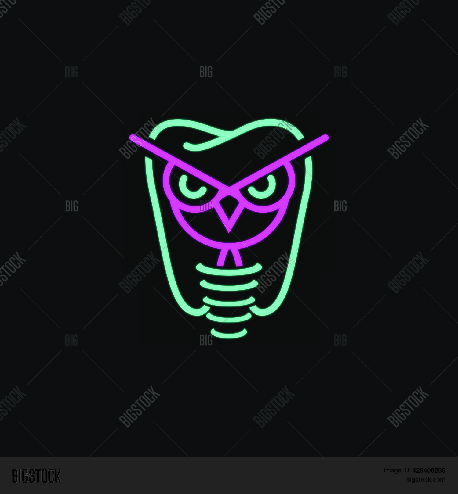 Owl Combine Tooth Vector & Photo (Free Trial) | Bigstock