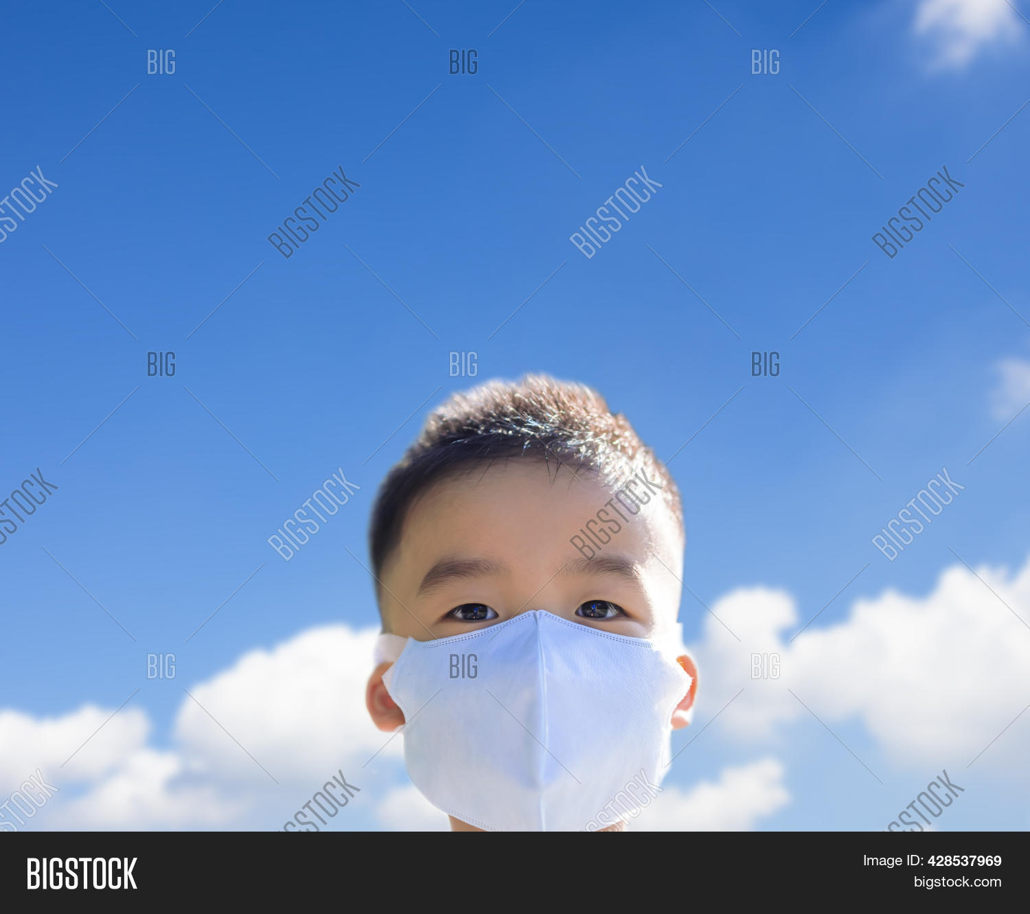 Kids Wearing Mask Image & Photo (Free Trial) | Bigstock
