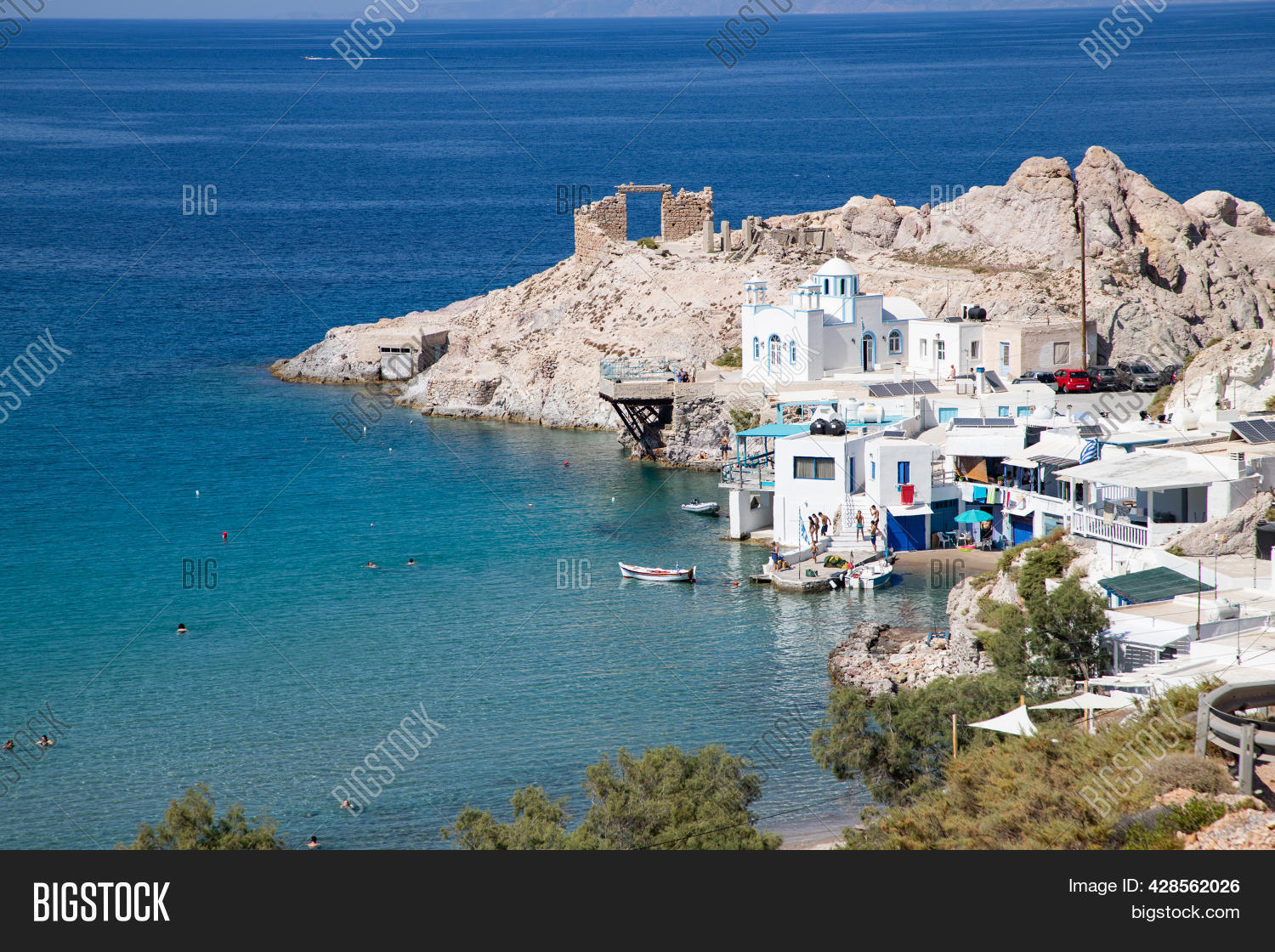 Scenic Firopotamos Image & Photo (Free Trial) | Bigstock