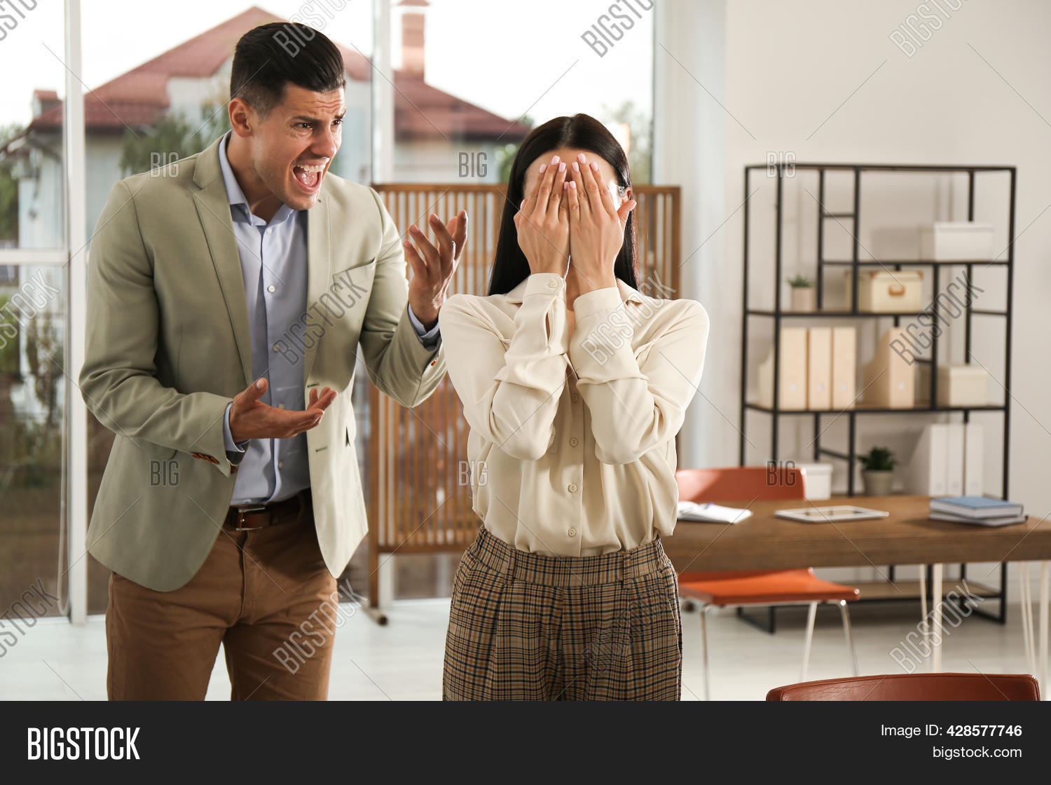 Boss Screaming Image & Photo (Free Trial) | Bigstock