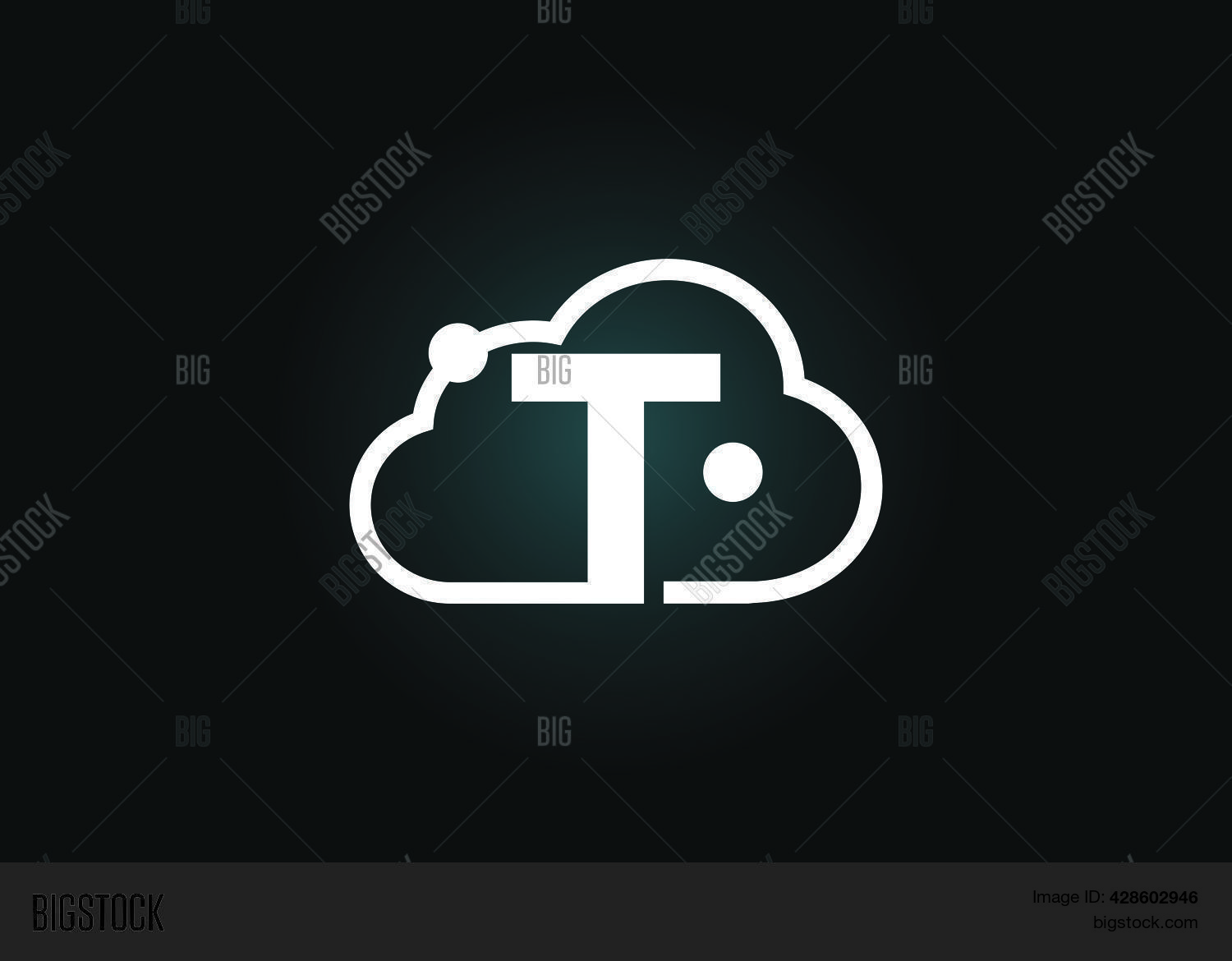 Initial T Monogram Vector & Photo (Free Trial) | Bigstock