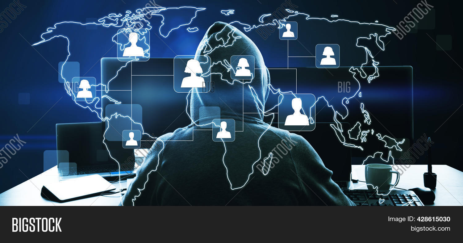 Back View Hacker Image & Photo (Free Trial) | Bigstock