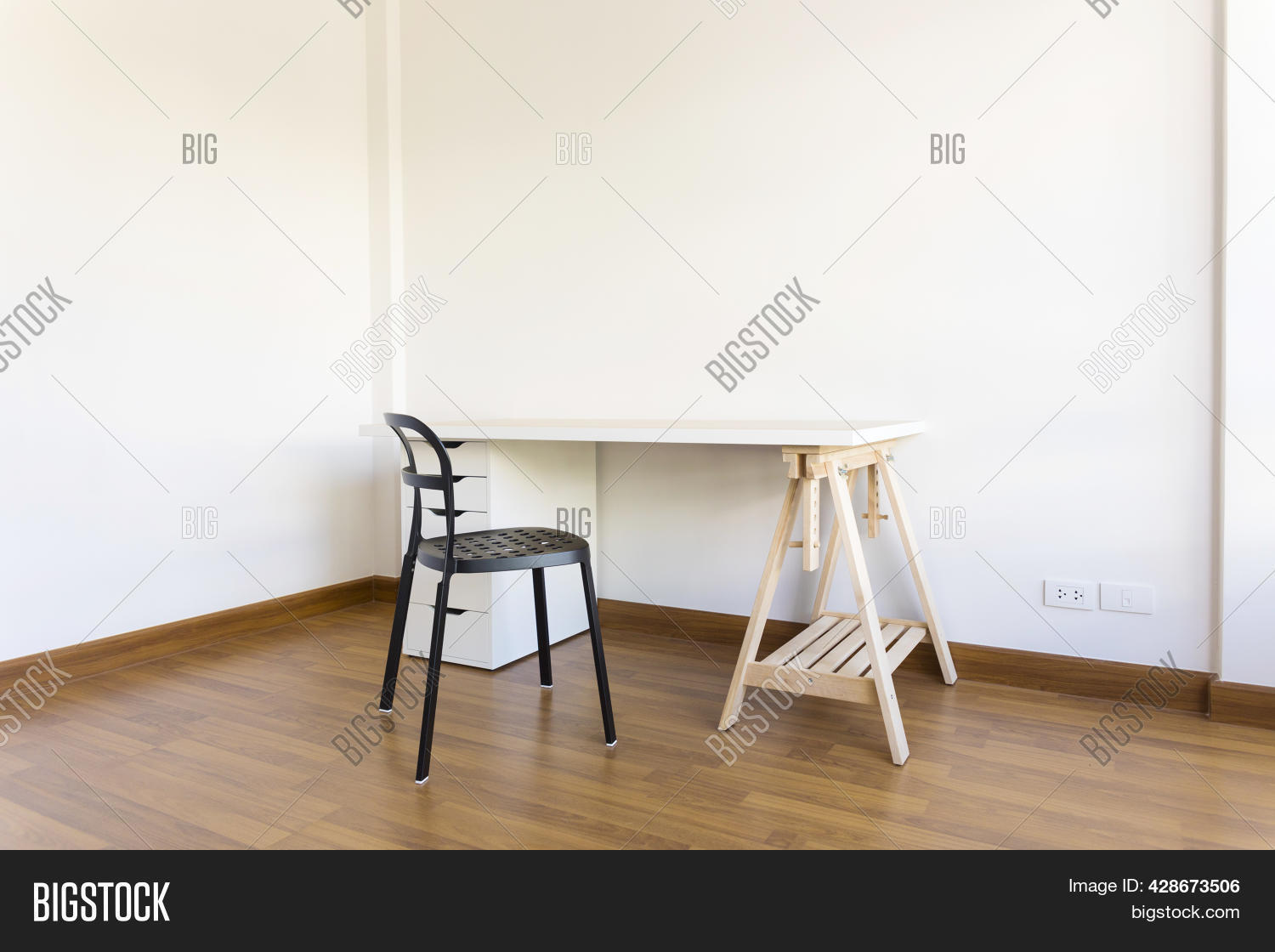 White Empty Room Wood Image & Photo (Free Trial) | Bigstock