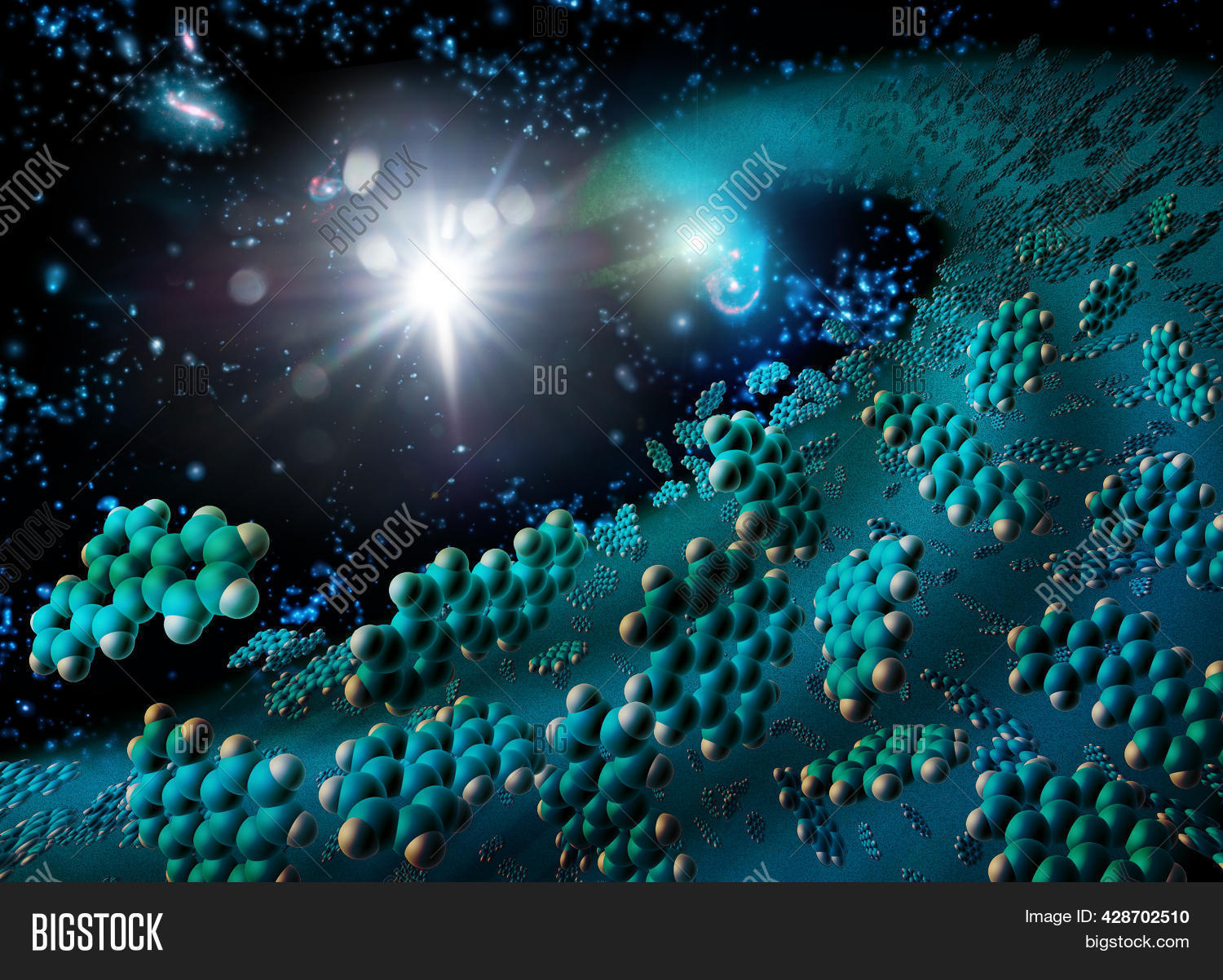 Meteorite Tail Carries Image & Photo (Free Trial) | Bigstock