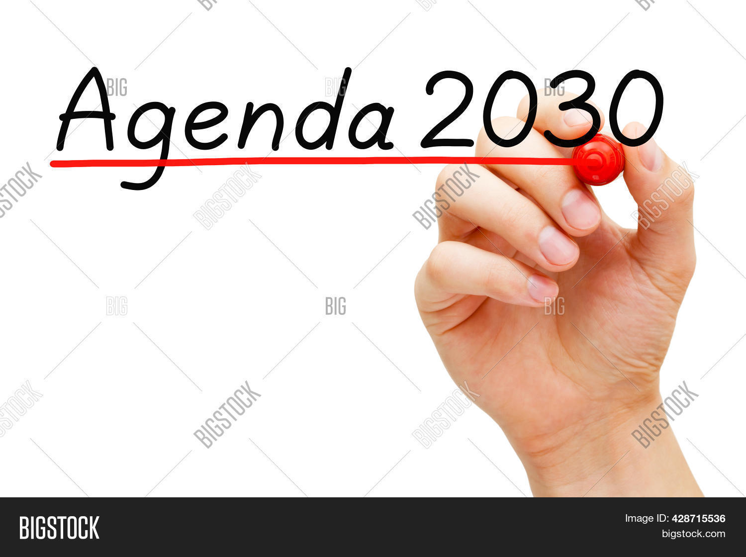 Hand Writing Agenda Image & Photo (Free Trial) | Bigstock