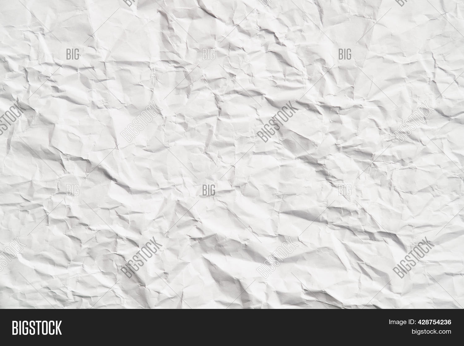 White Crumpled Paper Image & Photo (Free Trial) | Bigstock