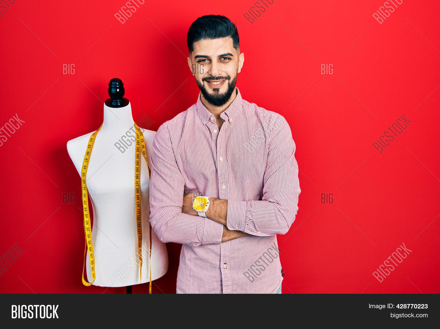 Handsome Tailor Man Image & Photo (Free Trial) | Bigstock
