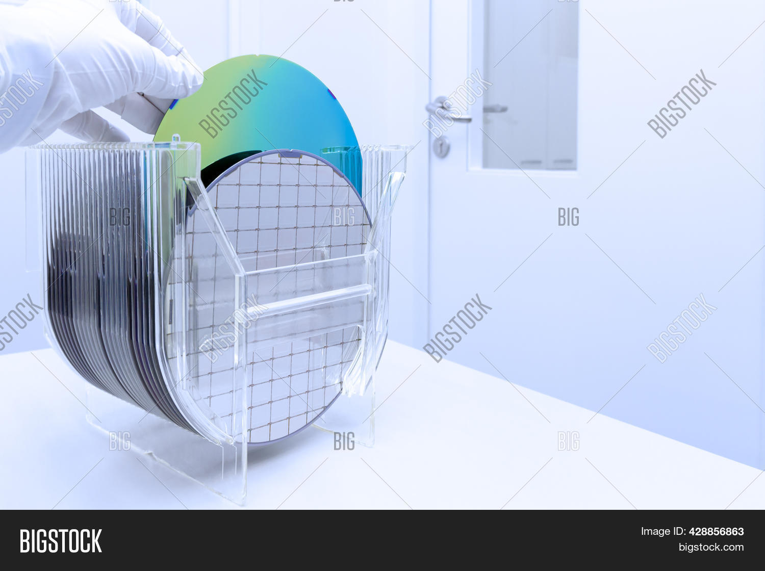 Silicon Wafers Storage Image & Photo (Free Trial) | Bigstock
