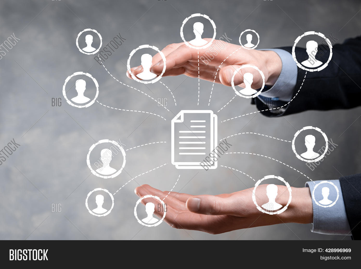Man Hold Document User Image & Photo (Free Trial) | Bigstock