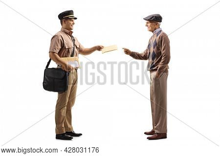 Young Smiling Mailman Image & Photo (Free Trial) | Bigstock