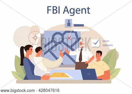 Fbi Agent Concept. Vector & Photo (Free Trial) | Bigstock