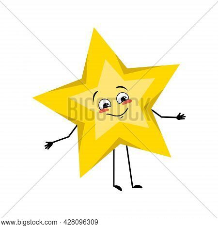 Cute Star Character Vector & Photo (Free Trial) | Bigstock