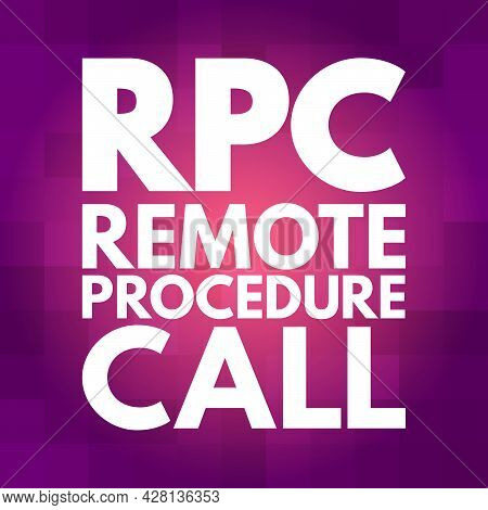 Rpc - Remote Procedure Image & Photo (Free Trial) | Bigstock