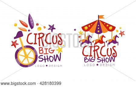 Big Circus Show Logo Vector & Photo (Free Trial) | Bigstock