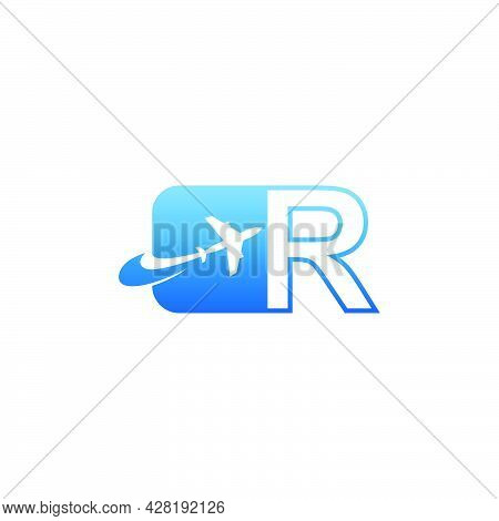 Letter R Plane Logo Vector & Photo (Free Trial) | Bigstock