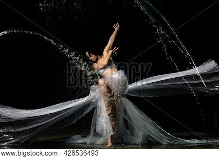 Woman Jumping Into Water Images, Illustrations & Vectors (Free) - Bigstock