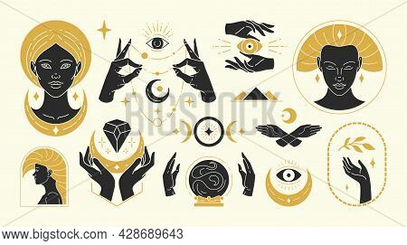 Magic Woman Vector Vector & Photo (Free Trial) | Bigstock