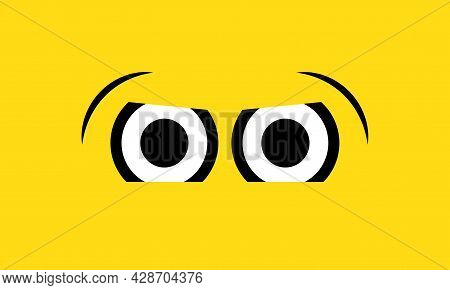 Looking Big Eyes Vector & Photo (Free Trial) | Bigstock