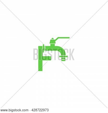 Faucet Icon Letter F Vector & Photo (Free Trial) | Bigstock