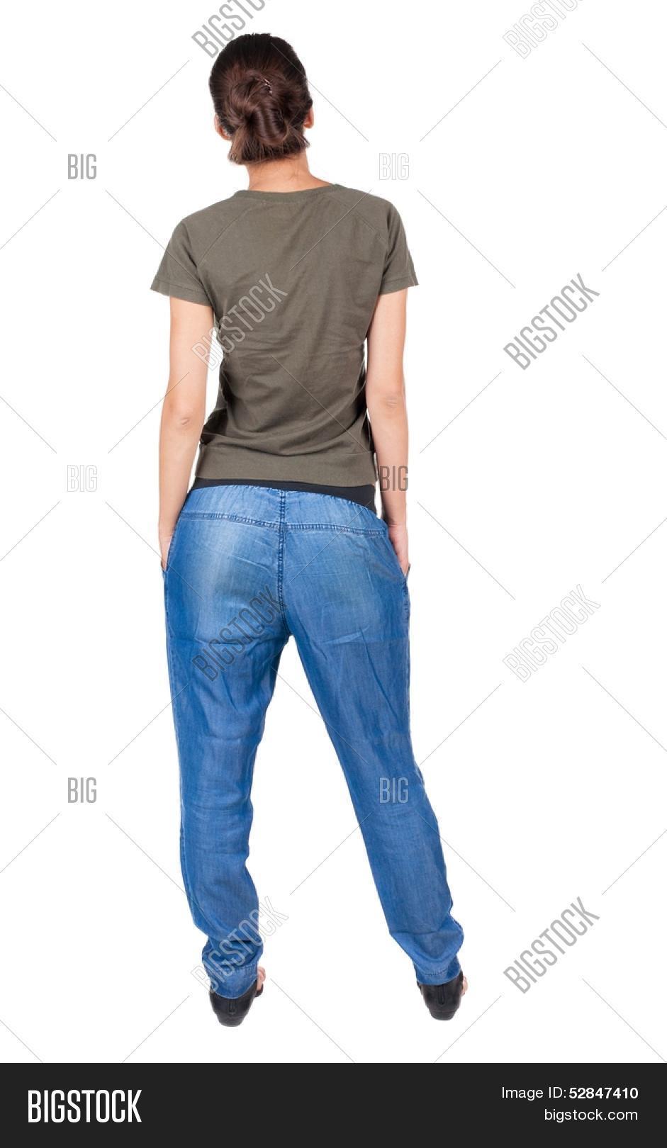 Back View Standing Image & Photo (Free Trial) | Bigstock