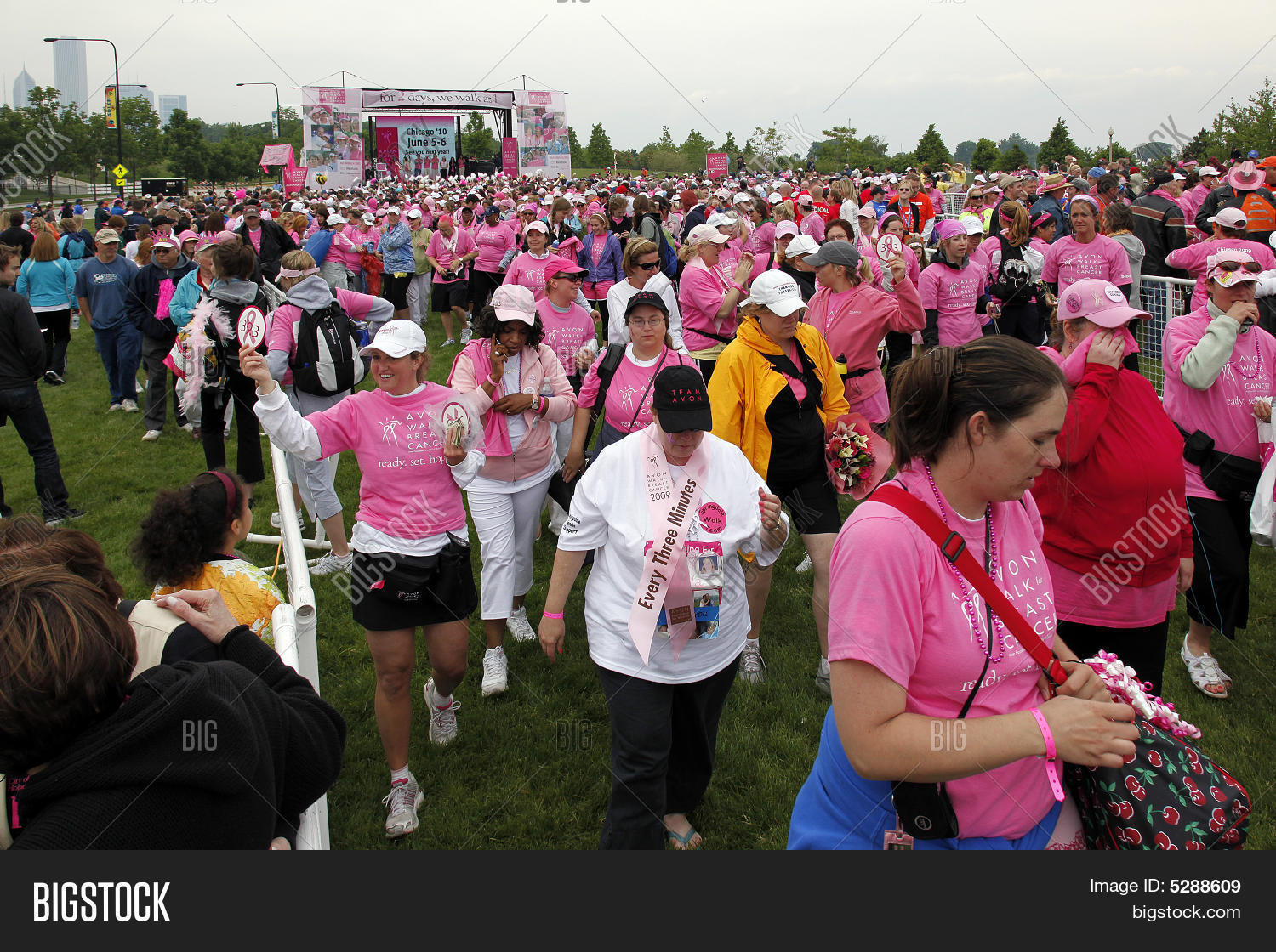 Finishing Avon Walk Image & Photo (Free Trial) | Bigstock