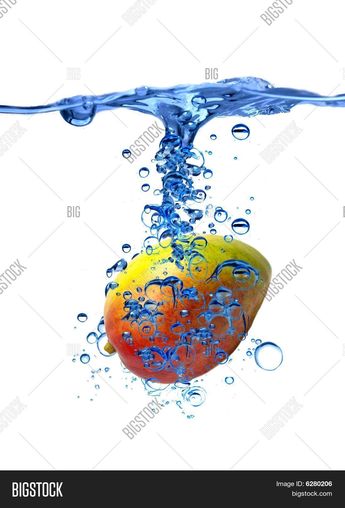 Mango Splash Image & Photo (Free Trial) | Bigstock