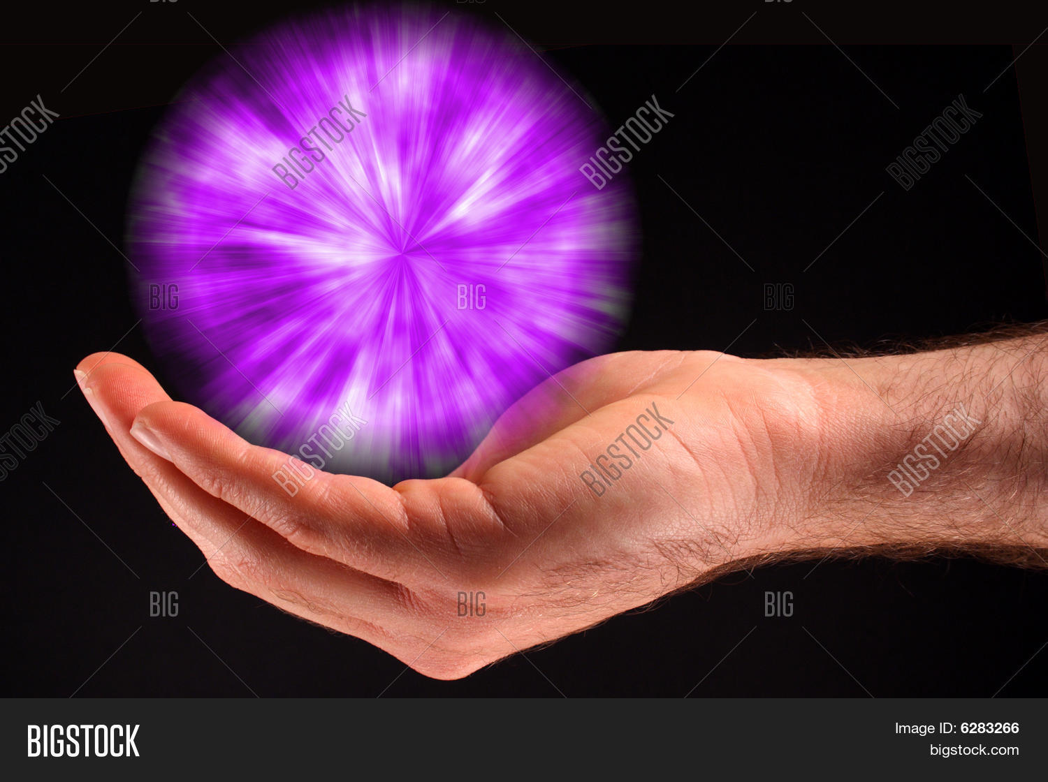 Purple Ball Light Image & Photo (Free Trial) | Bigstock