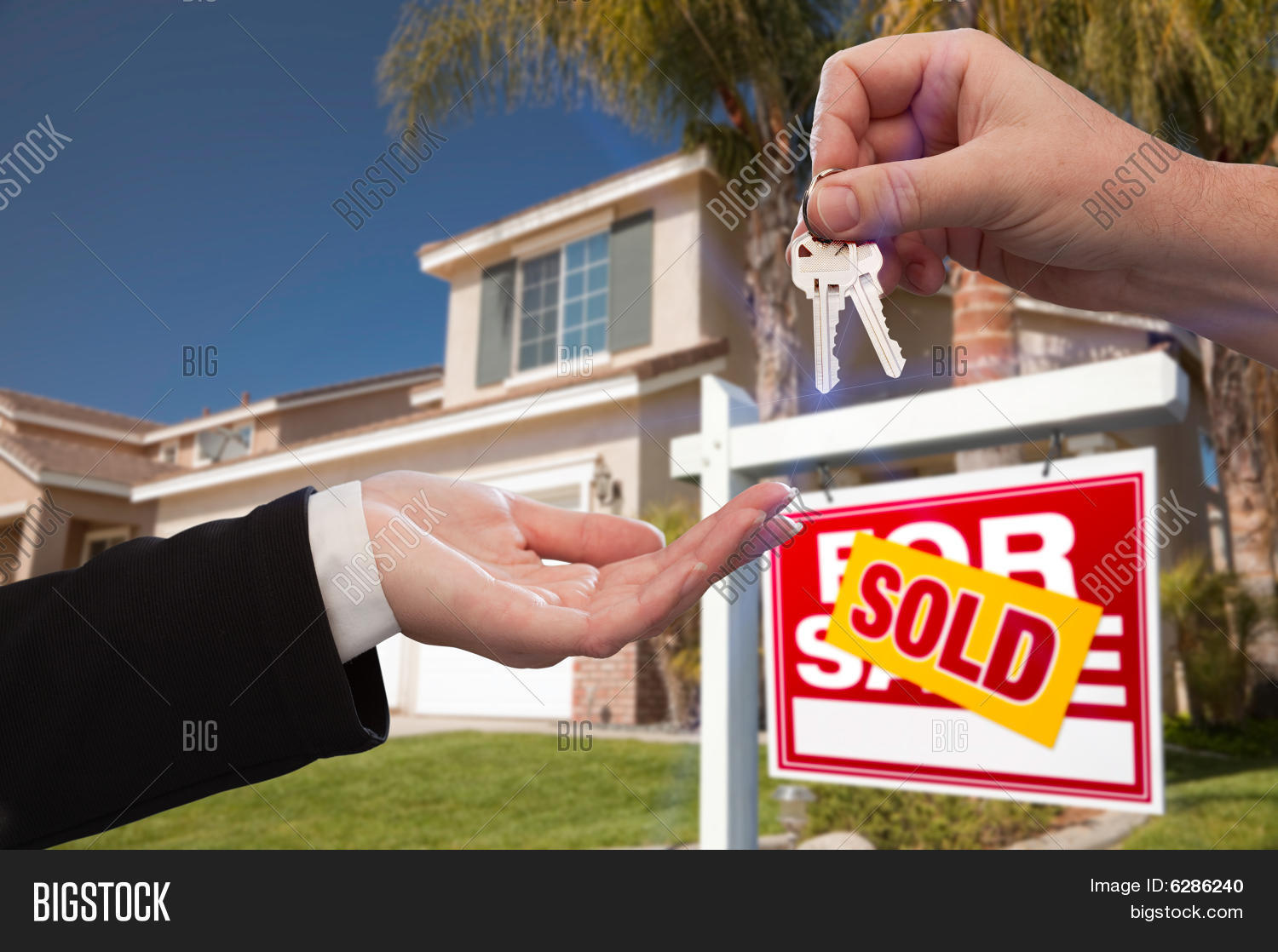 Handing Over House Image & Photo (Free Trial) | Bigstock