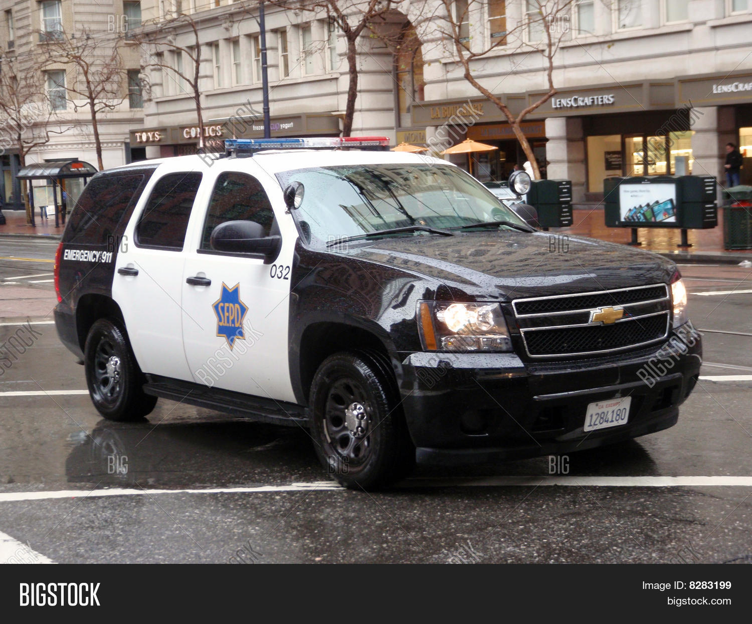 Ford Explorer Sfpd Cop Image & Photo (Free Trial) | Bigstock